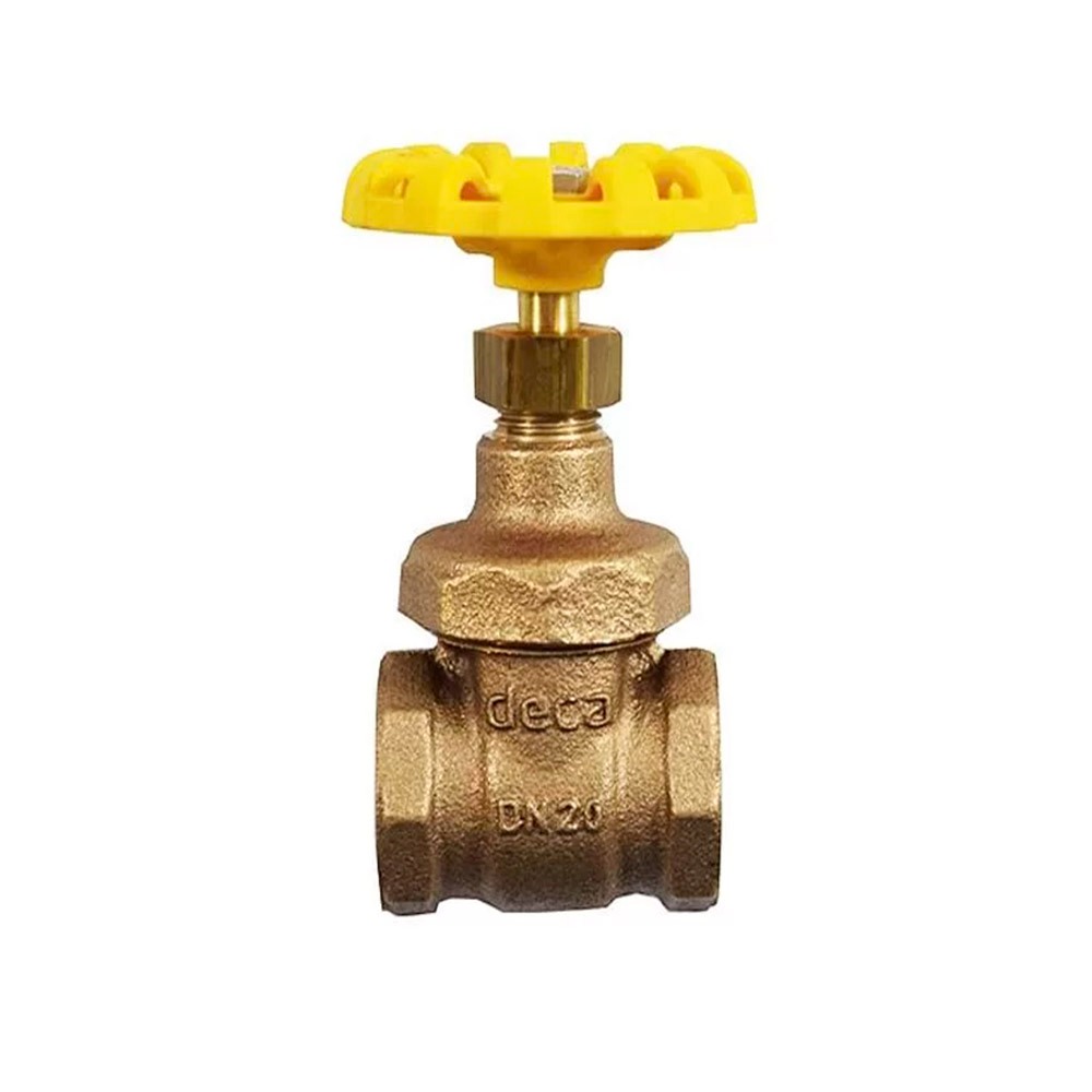 VÁLVULA DE GAVETA BRONZE 3/4' BSP FIG.1502B - DECA